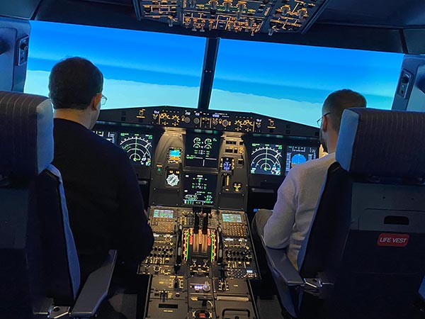 Simulateur de Vol Fixed Base - QT A320 - SOLID’AIR SIM